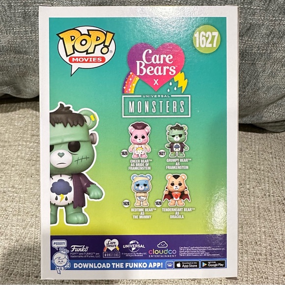 Funko | Toys | Care Bears X Universal Monsters Grumpy Bear As ...